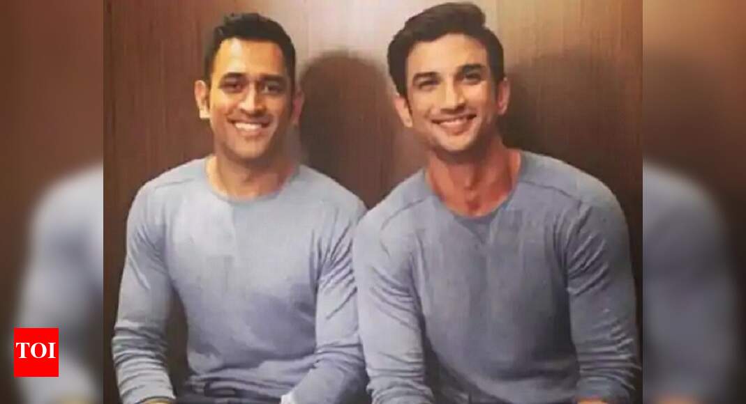 Sushant Singh Rajput's throwback pictures with birthday boy MS Dhoni ...