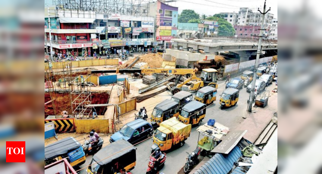 Visakhapatnam: NAD flyover to be ready by December, airport-NSTL flank ...