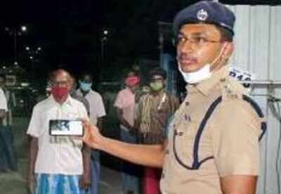 Gadget to maintain social distancing at Thirumazhisai | Chennai News ...