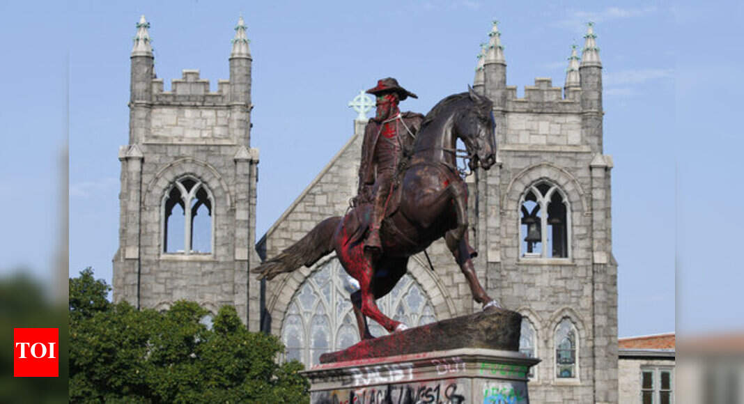 Monuments and statues are falling. But what comes next? - Times of India