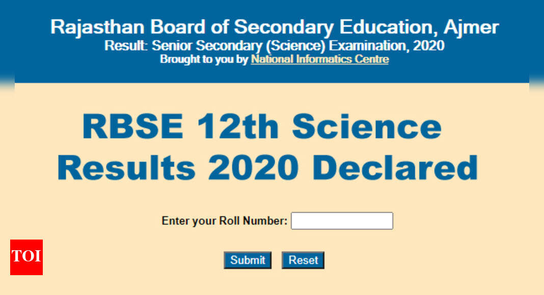 BSER 12th Science Result 2020 declared, here's direct link to download ...
