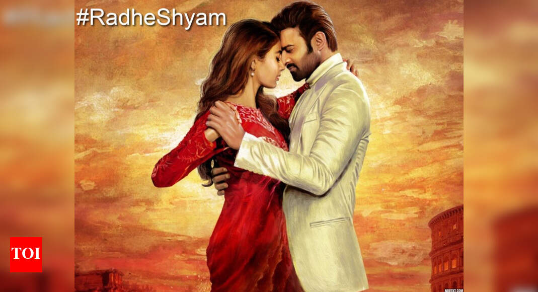 Prabhas and Pooja Hegde's first look from Radhe Shyam out today; Celebs ...