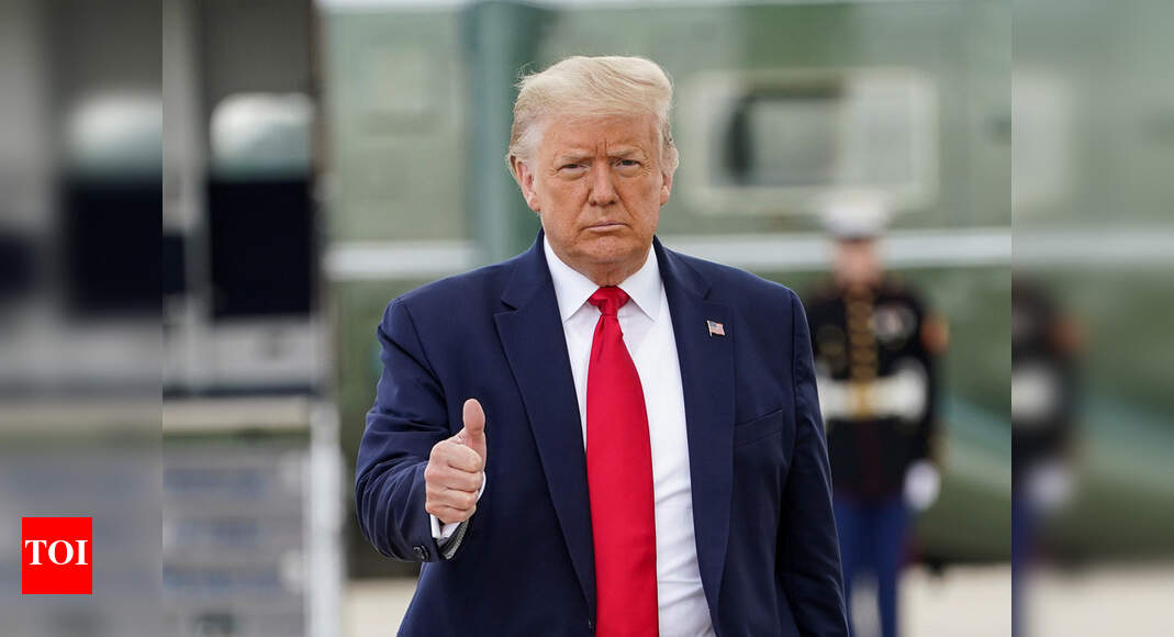 Donald Trump says he expects to wear a mask when he visits military ...