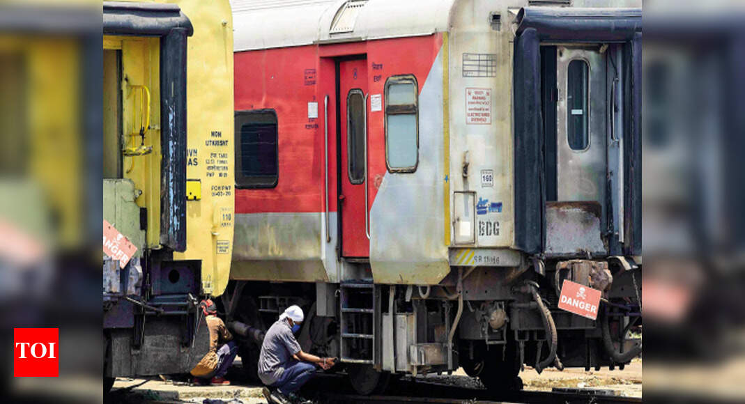 Southern Railway prepares tracks for newer, bigger trains | Chennai ...