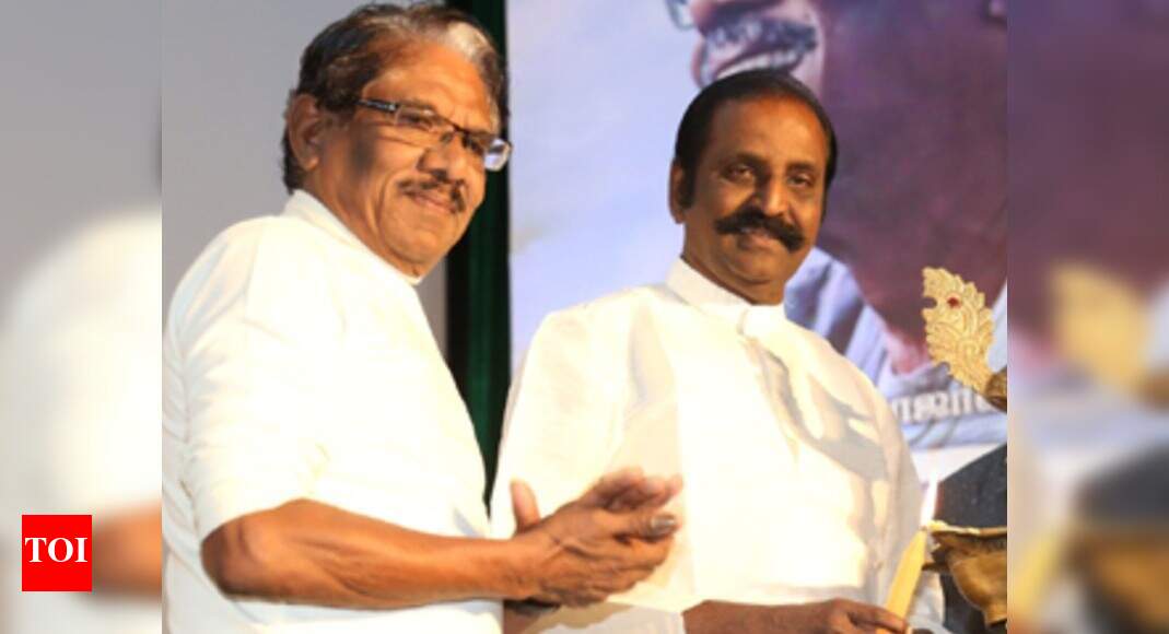 Bharathi Raja sends wishes to Vairamuthu on his 67th birthday, compares ...