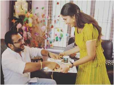 Muktha shares a memorable throwback pictures from her pre-wedding event ...