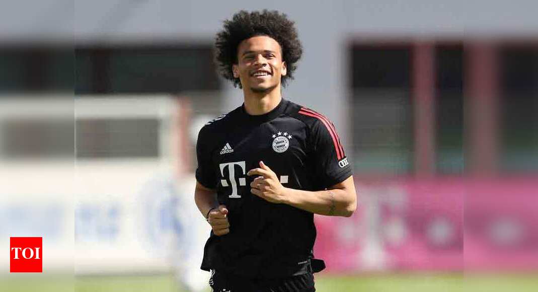 Sane reports early for first Bayern training session since move from ...