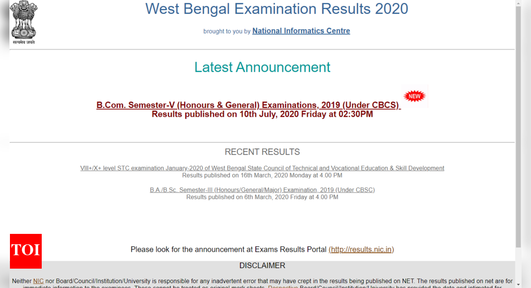 WB Madhyamik Results 2020 announced: Websites to check results online ...