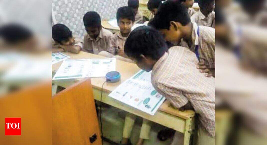 Chennai: Teacher 'Tara' helps corpn school students better English ...