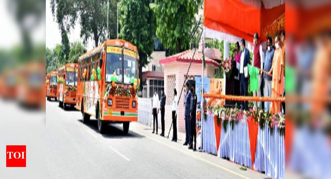 UPSRTC has risen to Covid-19 challenge: Yogi Adityanath | Lucknow News - Times of India
