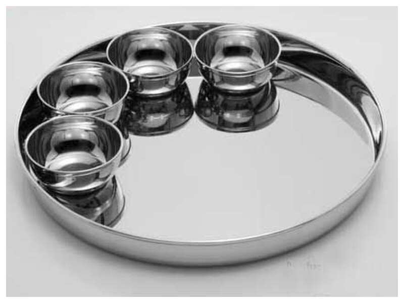 Eating in steel plates: Twitteratis debate over its benefits - Times of ...