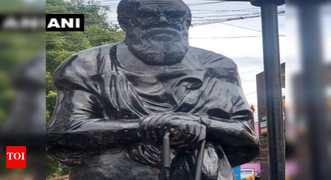 Tamil Nadu: Periyar statue desecrated in Coimbatore, complaint filed ...