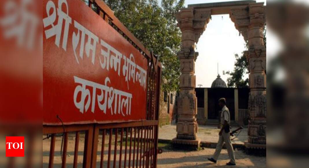 Ram Mandir news: Ayodhya Ram temple foundation may be laid on August 5 ...