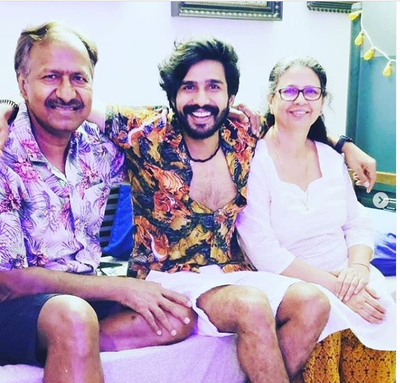 Vishnu Vishal spends quality time with family on birthday | Tamil Movie ...