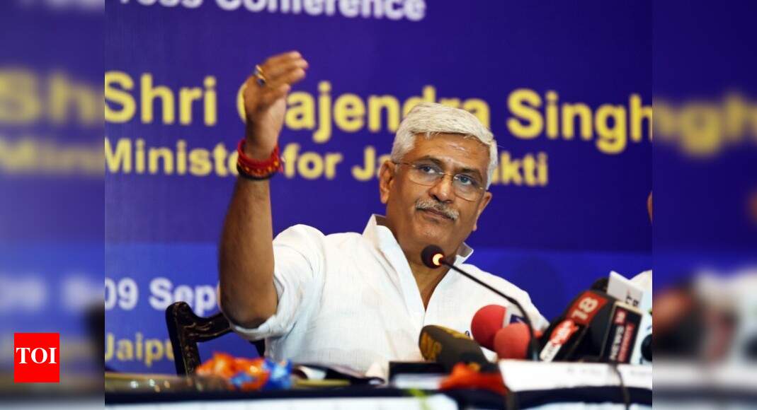 Rajasthan SOG serves notice to Union minister Gajendra Shekhawat | India News - Times of India