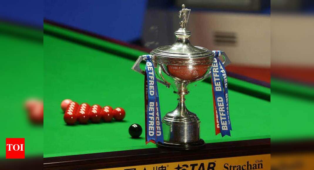 World Snooker Championship to allow reduced crowd, says organisers ...
