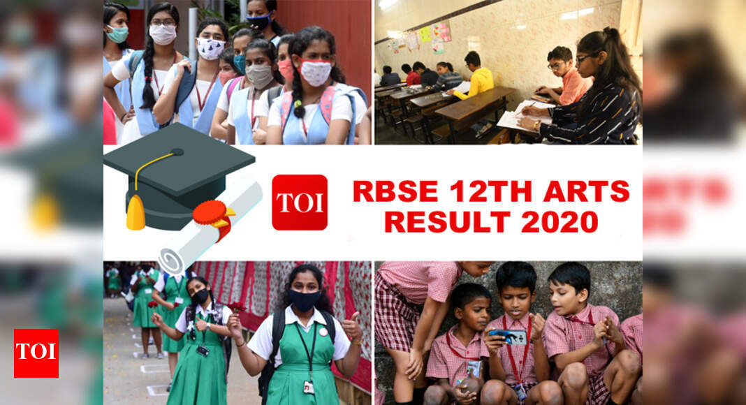 12th Arts Result 2020 RBSE Rajasthan Board Class 12 Arts Results