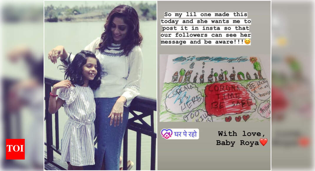 Bigg Boss fame Arya's daughter Roya urges all to stay safe and fight ...