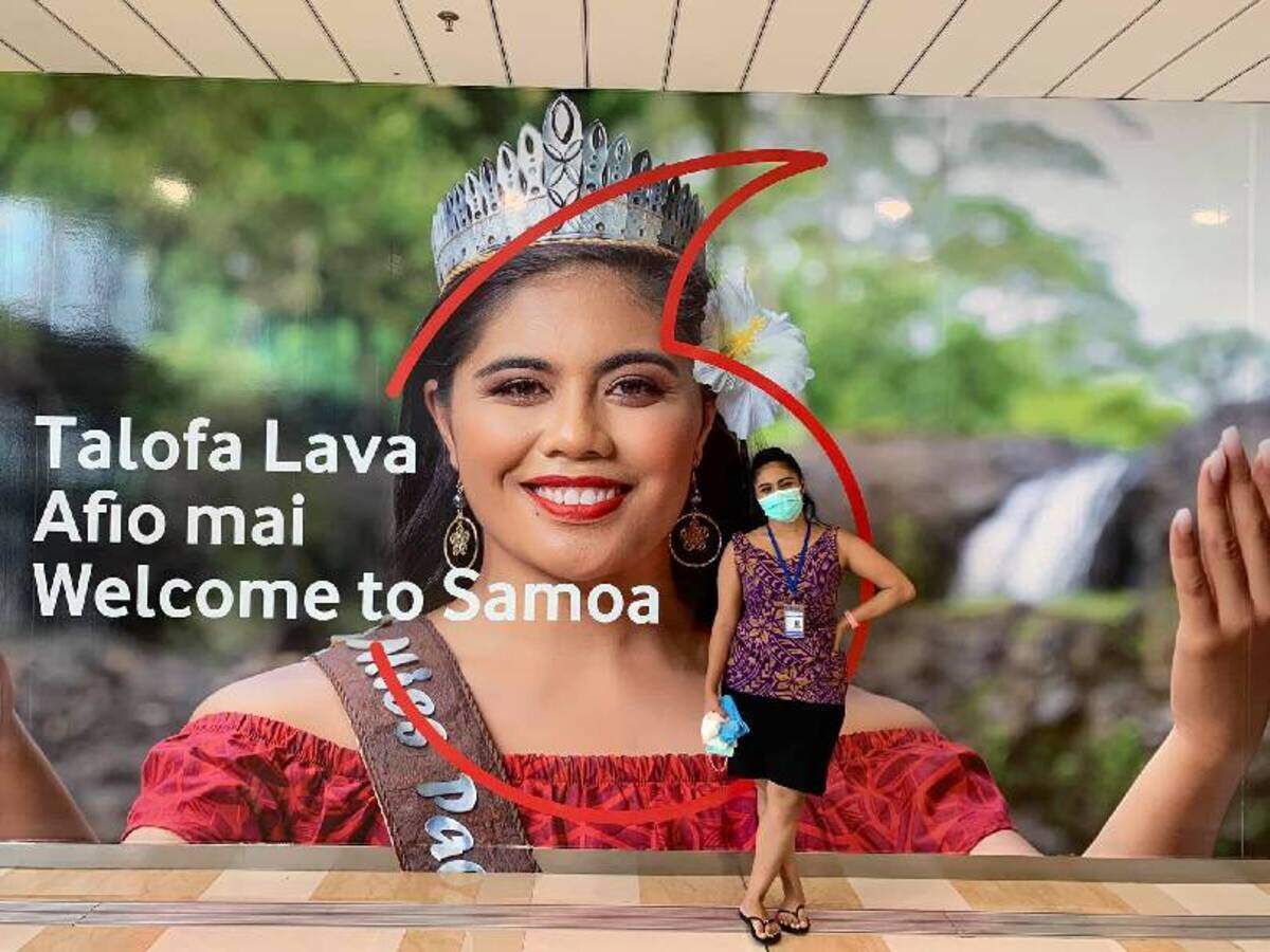 Samoan beauty queen has been helping her country stay Covid-free