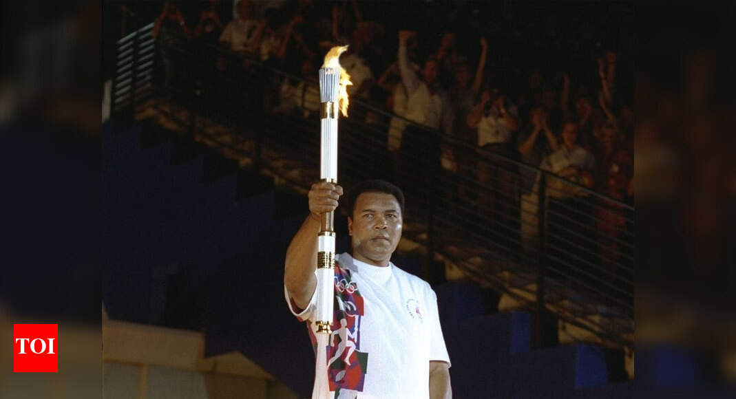 Muhammad Ali's original Atlanta 1996 Olympic torch donated to IOC ...