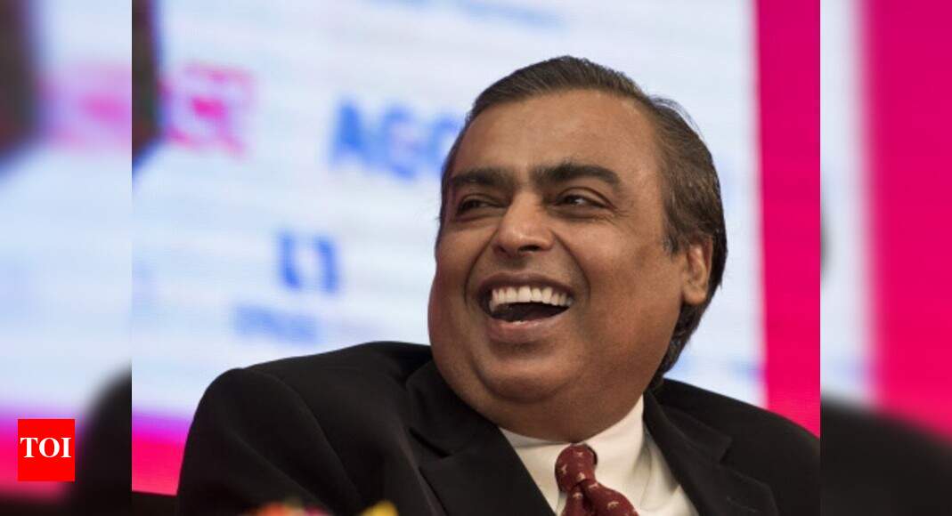 Mukesh Ambani becomes 5th richest person - Times of India