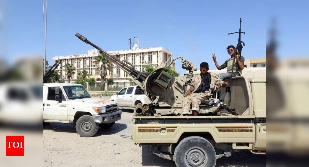 US says Russia sent more equipment to Libyan front lines - Times of India