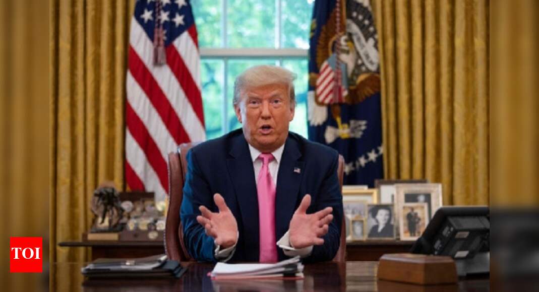 Trump on his tweets: Regrets, he's had a few - Times of India