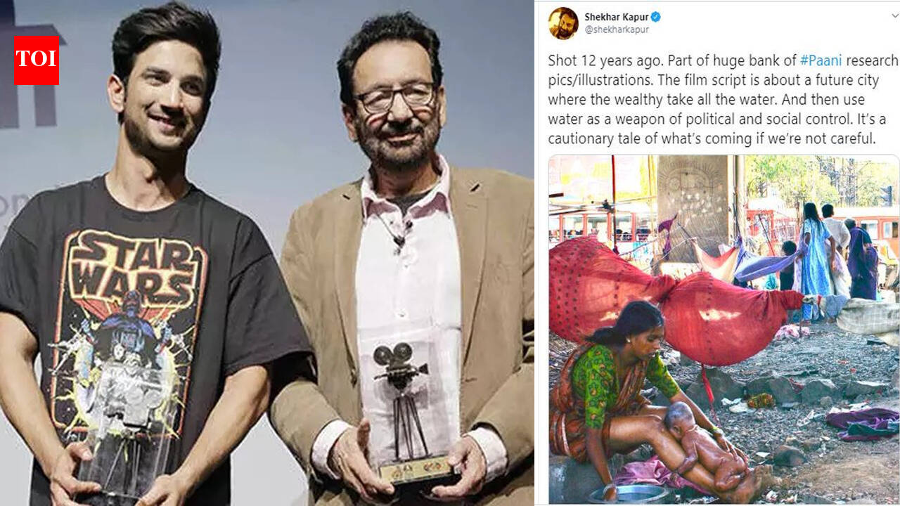 Shekhar Kapur shares unseen picture from the research bank of 'Paani ...