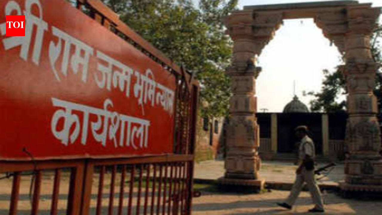 Time capsule encapsulating history of Ram Janmabhoomi movement to be ...