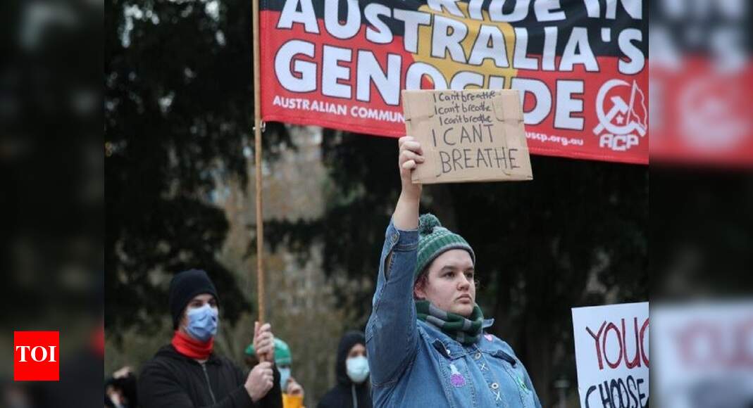 Police arrest leader of Sydney protests against racism - Times of India