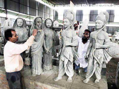 UP: Collected 30 years ago, 2 lakh ‘Sri Ram’ bricks to form Temple’s ...