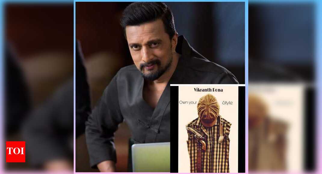 Kiccha Sudeep introduces Phantom's Vikranth Rona | Kannada Movie News ...