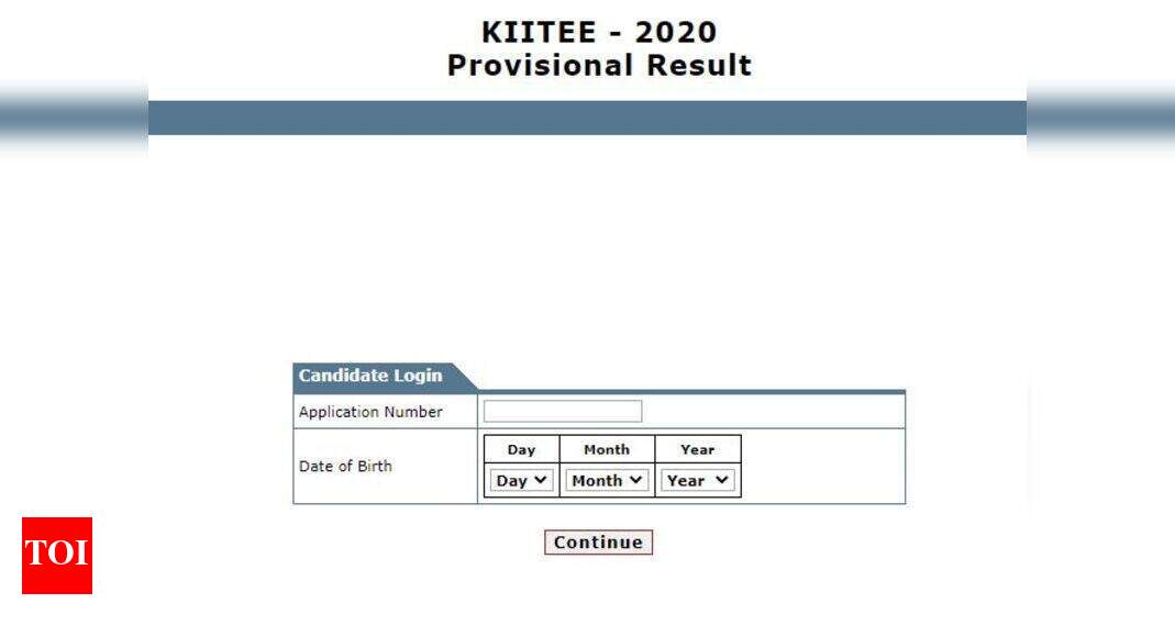 KIITEE Exam Result: KIITEE result 2020 declared on kiitee.kiit.ac.in ...