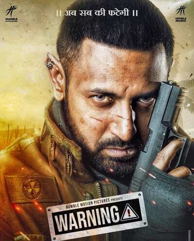 Gippy Grewal releases poster of new film 'Warning' | - Times of India