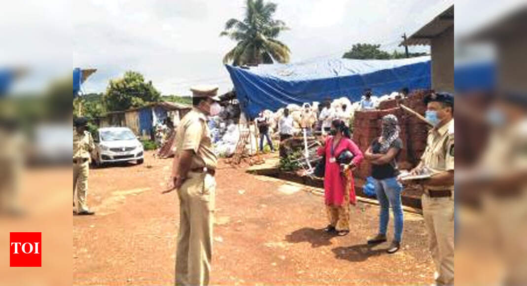 Goa: Cops keep close watch over Arlem containment zone | Goa News ...