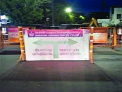 Chennai: Diversion at Basin Bridge junction to ease congestion ...