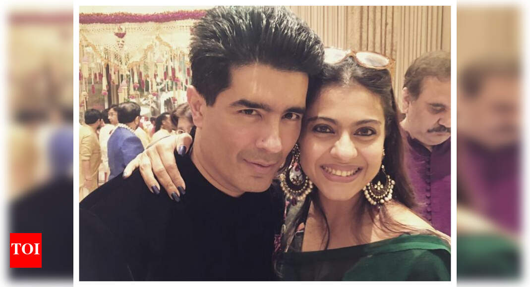 Manish Malhotra wishes his "favourite" Kajol on her birthday today with ...
