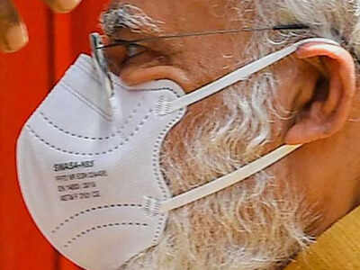 PM Narendra Modi wears IIT-Kanpur’s Swasa N-95 mask | Kanpur News ...