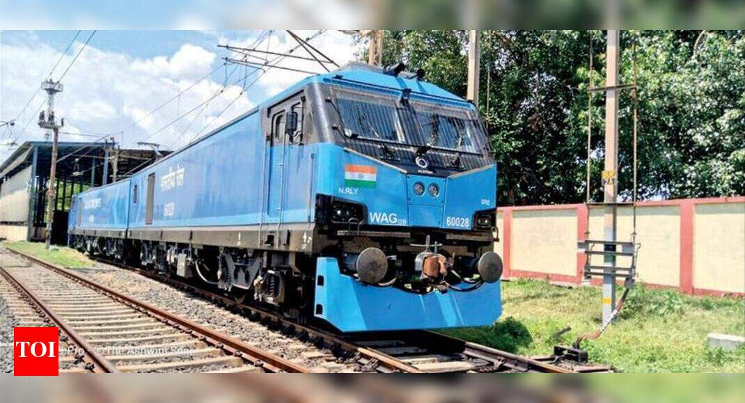 Railways readies for WAG-12, India’s most powerful locomotive | Vadodara News - Times of India