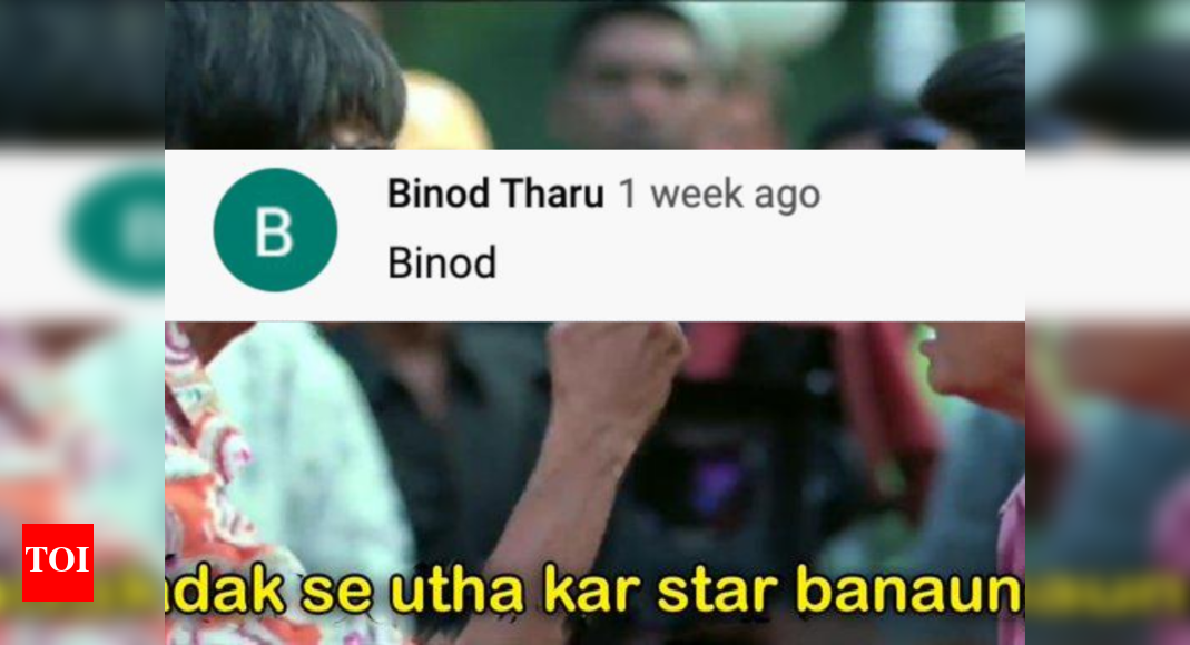 Binod: The most bizarre meme trend of the year - The Times of India