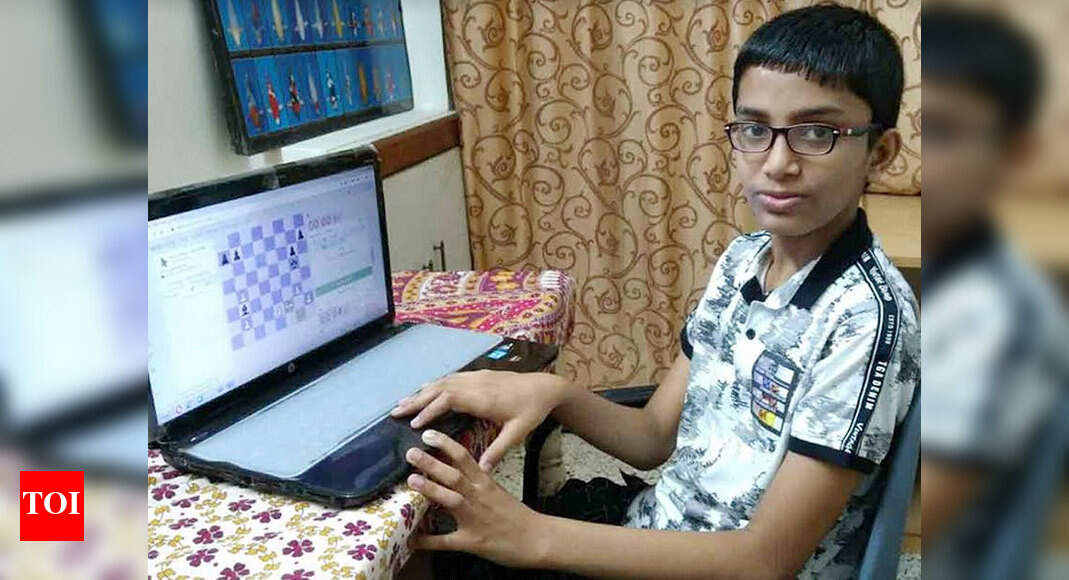 Aditya takes seniors by surprise, wins maiden online chess crown ...