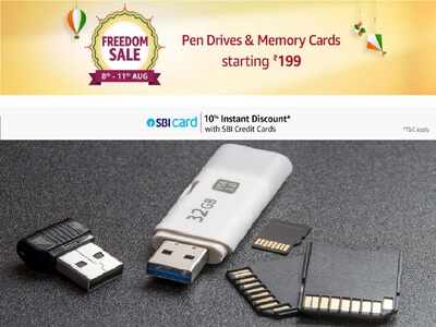 Amazon offers up to 70% off on memory cards and pen drives - The Times ...