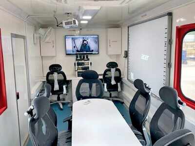 Kolkata airport activates new mobile control room to handle emergency ...