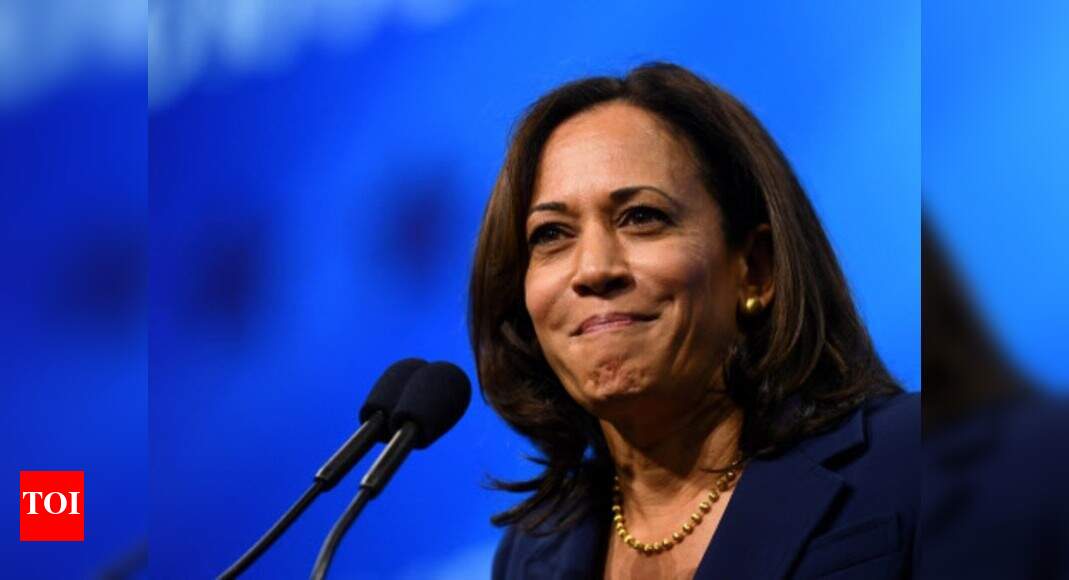 Kamala Harris: The inspiring story of many firsts - Times of India
