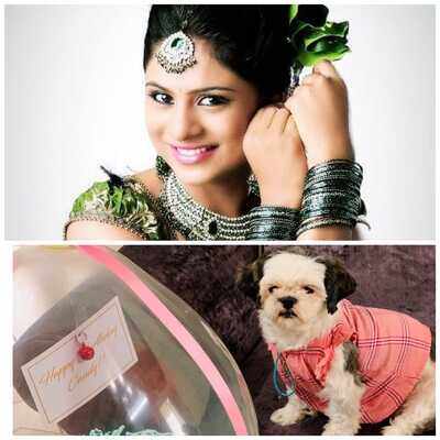 It's birthday time for Deepika Das' pet Candy - Times of India