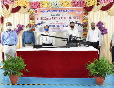 Ordnance Factory Tiruchirappalli launches indigenous anti-material ...