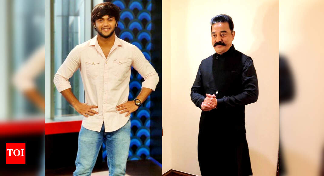 Here’s how actor Avinash Ashok pays tribute to his idol Kamal Haasan - Times of India