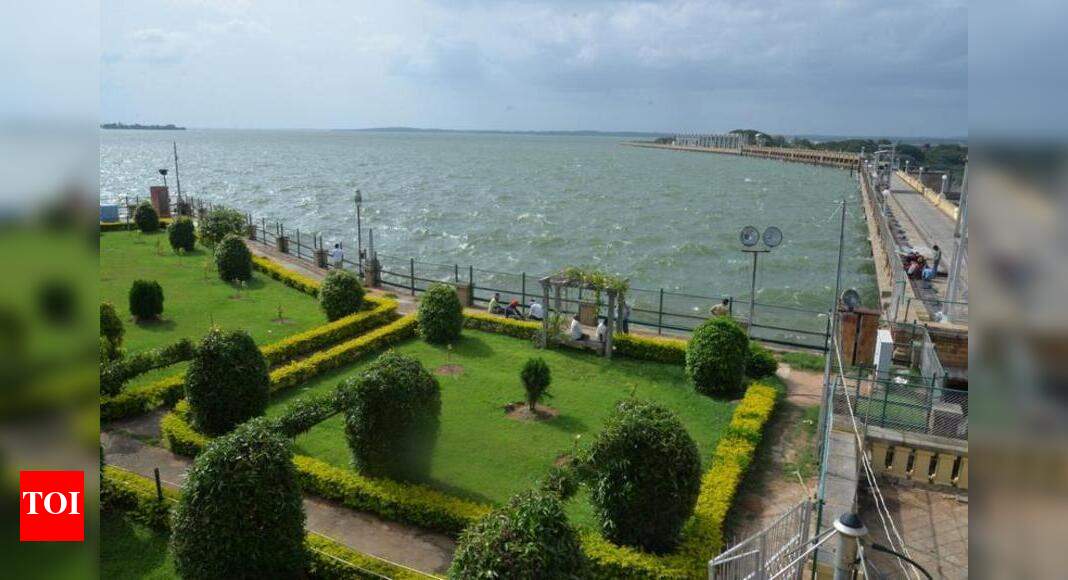 Water level in KRS dam reaches 124 feet | Mysuru News - Times of India