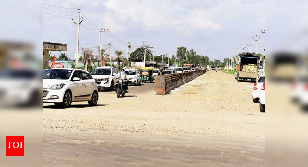 Coronavirus impact: Labour crunch slows down Landran road project in ...