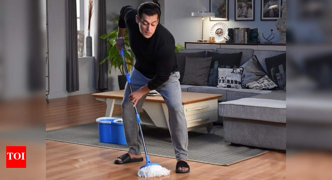 Bigg Boss 14's host Salman Khan mops the floor in its latest poster ...